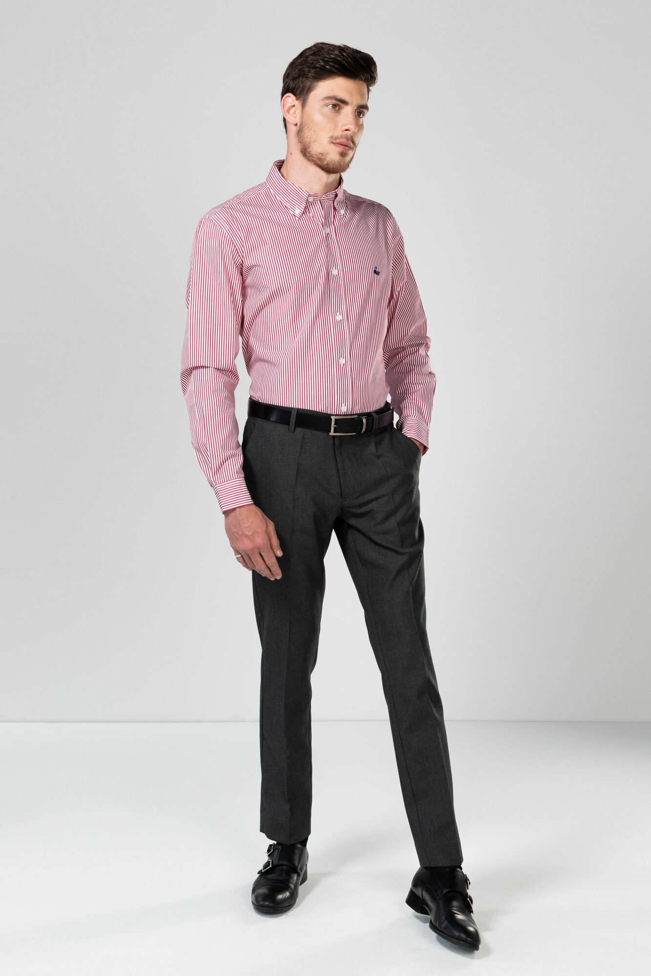 Camisa Lineas Rojas - Patto Lagoon